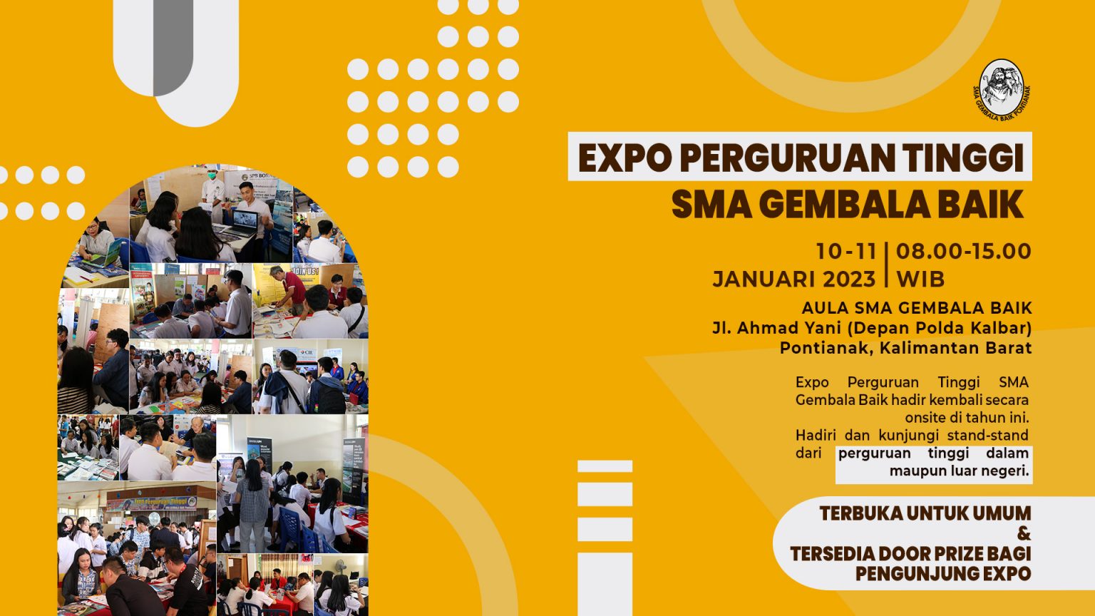 SMA Katolik Gembala Baik Pontianak – motto : "Tiada Hari Tanpa Prestasi ...